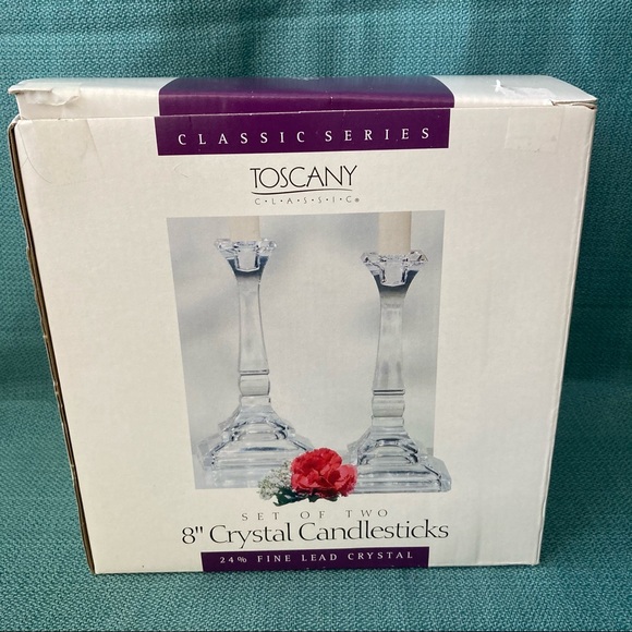 St George | Accents | Vintage Toscany Classic Series 8 Crystal ...